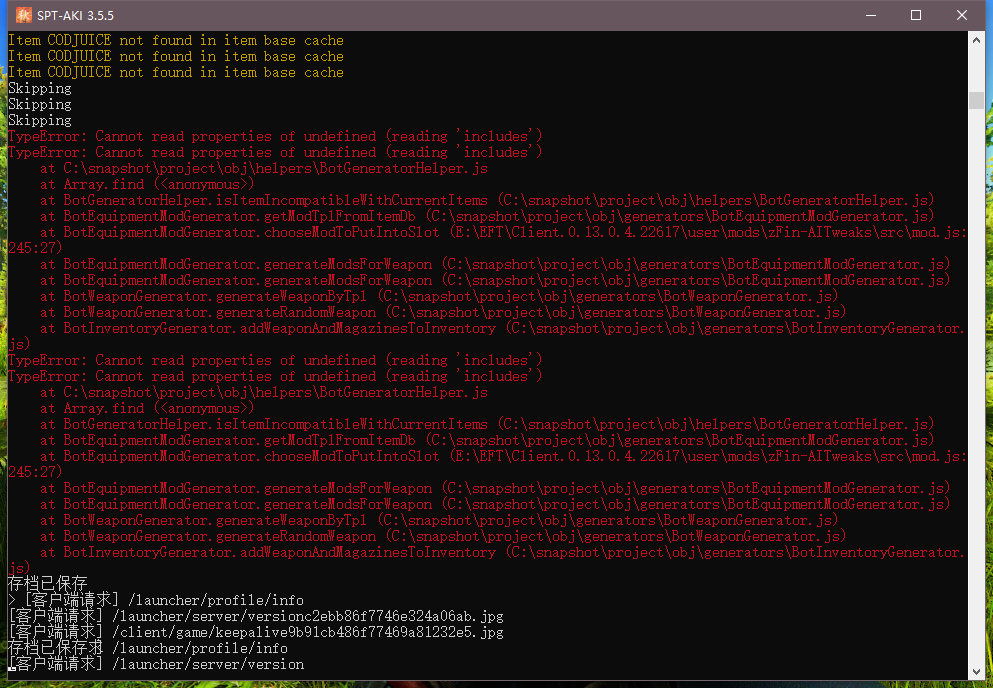 求助3.5.5添加mod后不刷ai-ODDBA社区