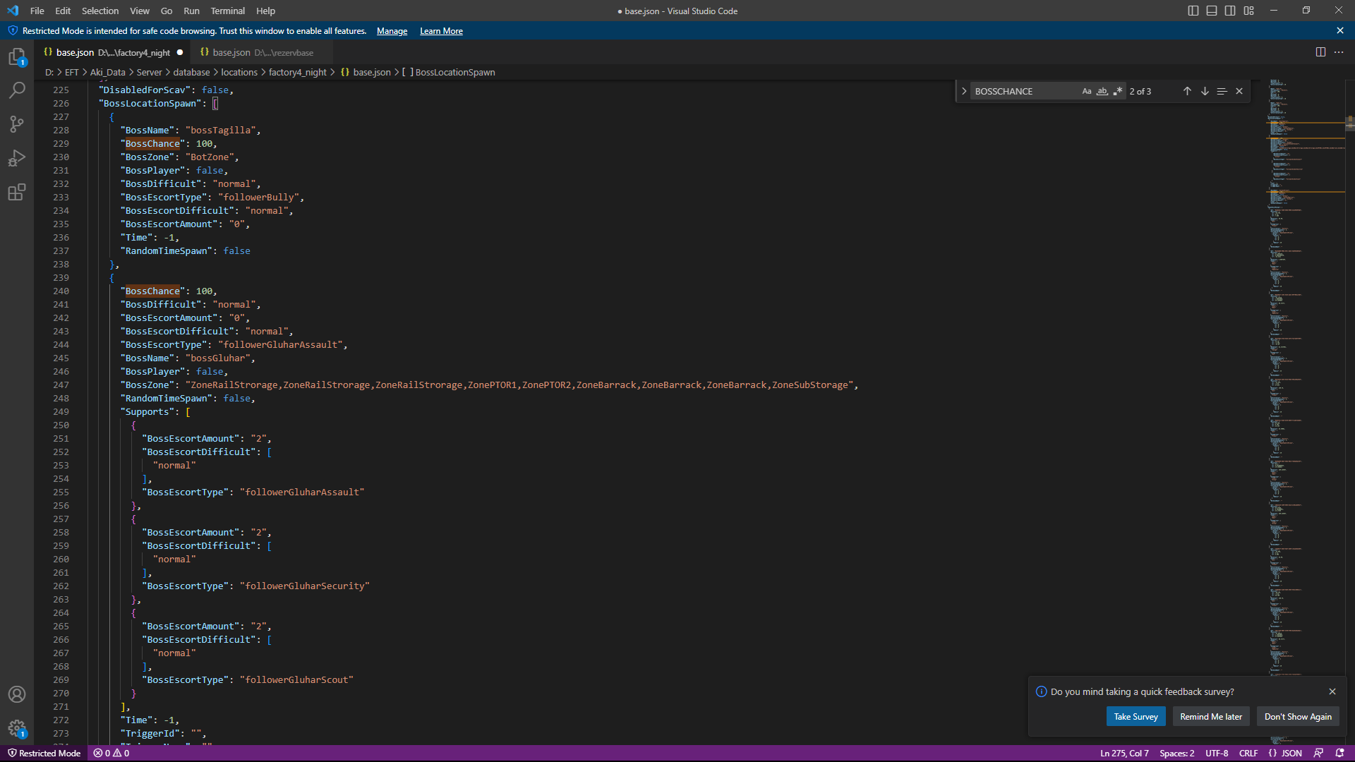 跪求一个3.3.0版本的工厂全BOSS-ODDBA社区