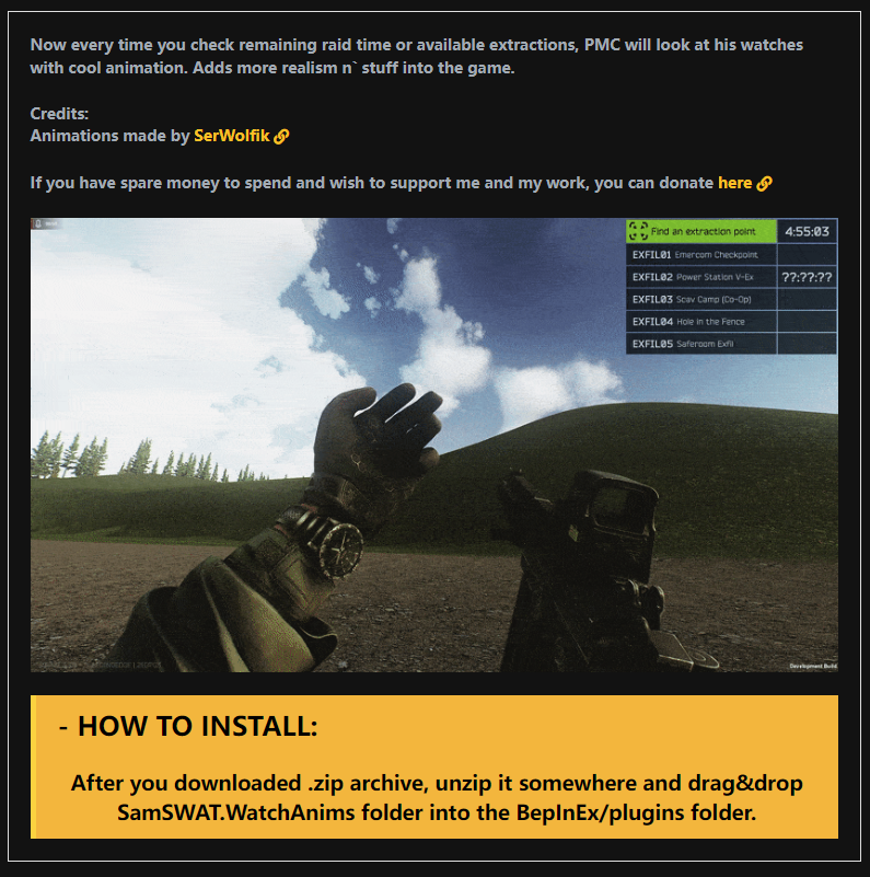【AKI3.4.X搬运】手表动画WATCH ANIMATIONS 1.0.1 By SamSWAT-ODDBA社区